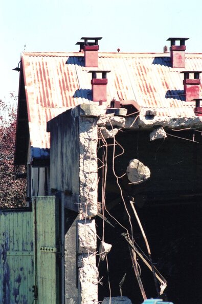 Photograph - Photograph Collection, Alison Lendoudis et al, Roof vents ...