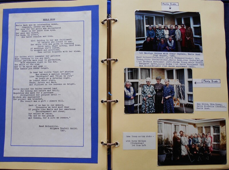 Album - Merle Bush Trefoil Guild: Friendship Book