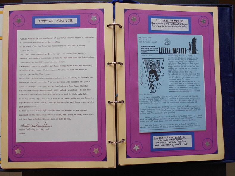 Album - Merle Bush Trefoil Guild: Friendship Book