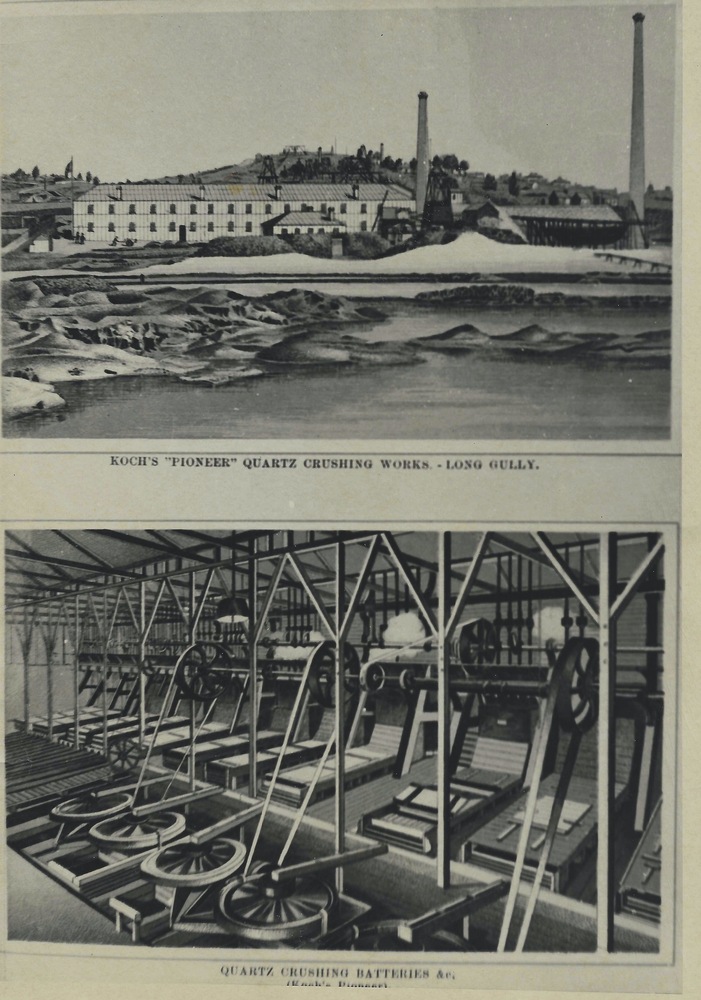 Newspaper - AUSTIN COLLECTION: Koch's Pioneer Gold Mine, Long Gully