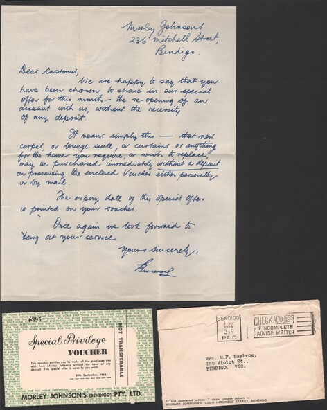 Document - William 'Bill' Theodore - Morley Johnson 1959 advertising ...