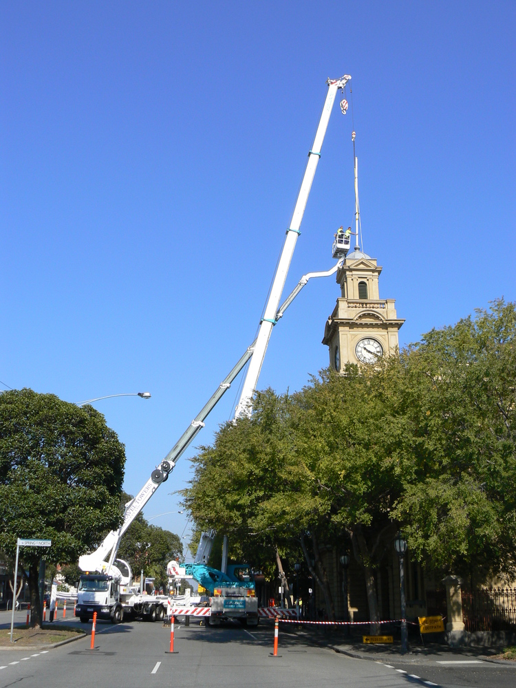 Photograph - New Flagpole, Port Melbourne Town Hall, David Thompson, 24 ...