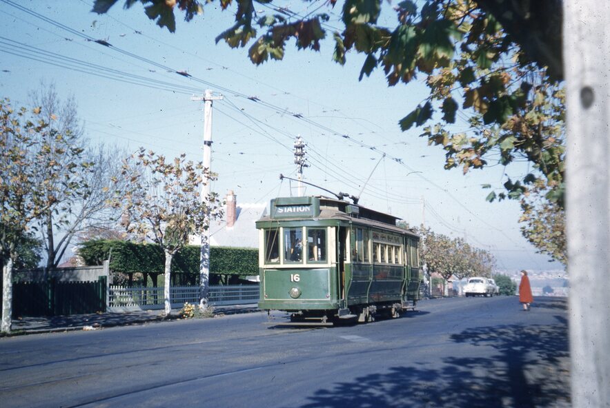 Slide - SECV Geelong 16 Pakington St, Hugh Ballment, 25/5/1954