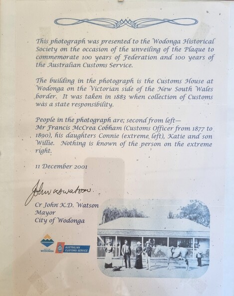 Certificate - 100 Years of Federation and the Australian Customs ...
