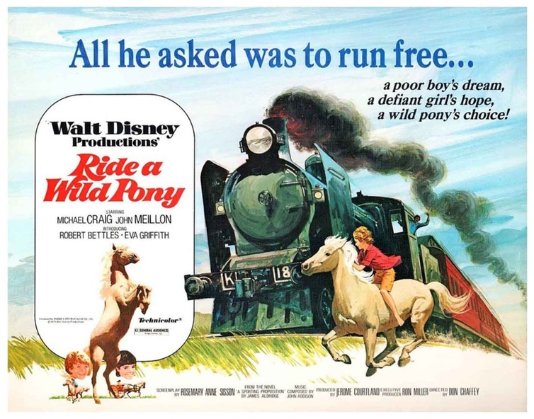 Poster - Advertising Still - Ride a Wild Pony, 1974