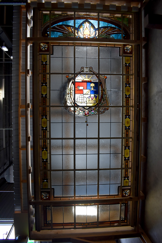Functional object - Geelong Crest Stained Glass Window, Arthur S ...