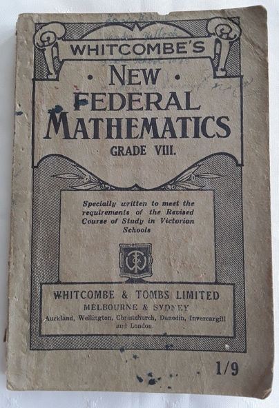 Book Whitcombe And Tombs Limited Whitcombe s New Federal Mathematics Book Whitcombe And Tombs Limited Whitcombe s New Federal Mathematics