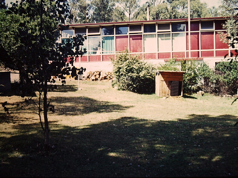 Photograph - Digital copy of Photo, of the rear exterior of the Wonga ...