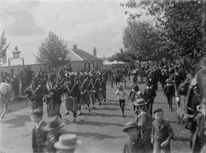 Photograph, Street Parade, Main Street Bacchus Marsh near the Royal ...
