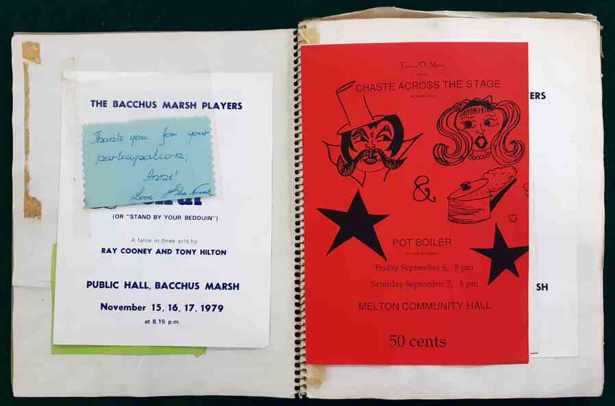 Archive, Bacchus Marsh Players (Theatre Group)