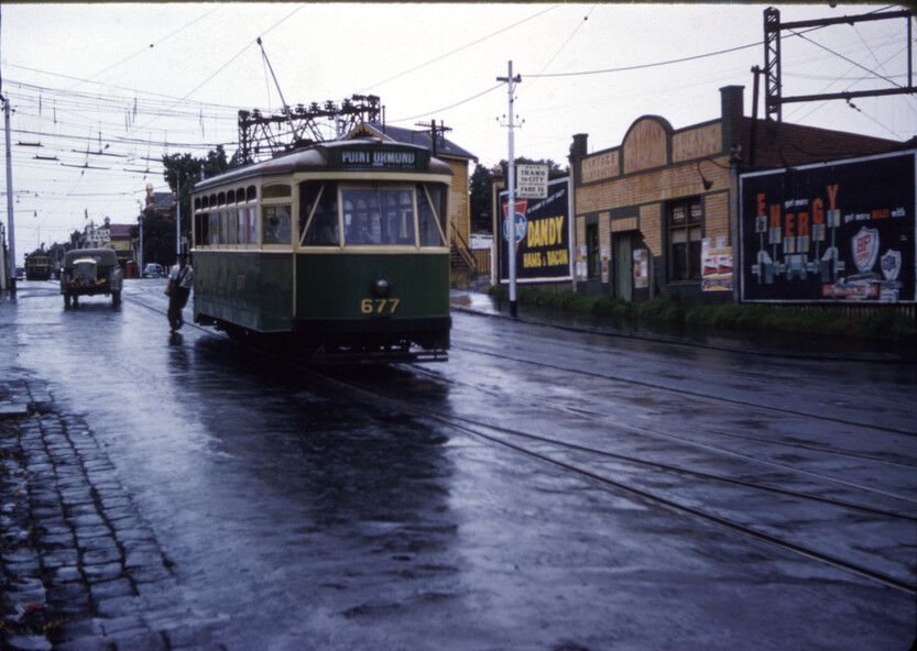 Slide - MMTB, and MTA tramway operations set of 11, Hugh Ballment ...